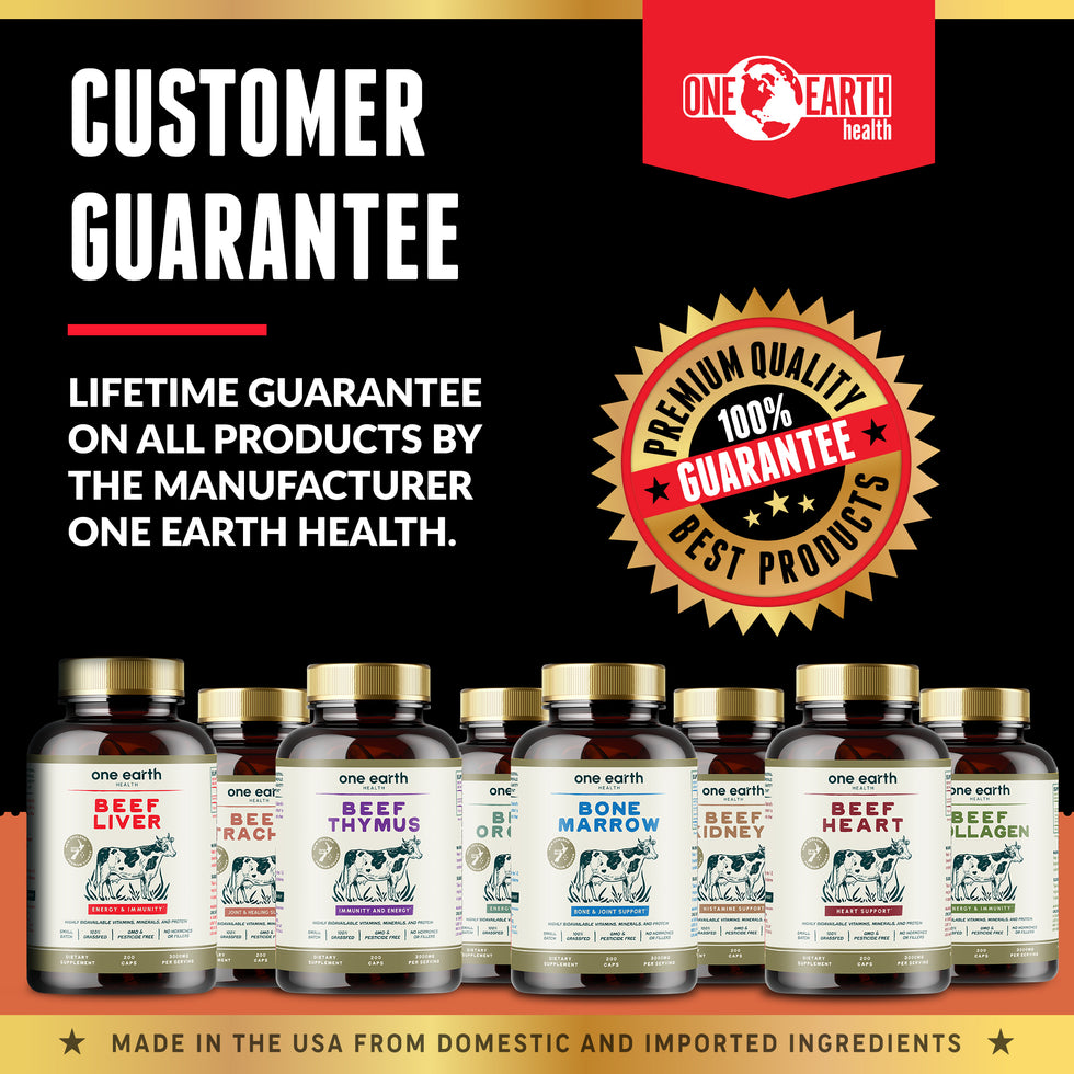 Multi-Organ Supplement—100% Grass-Fed New Zealand Beef – OneEarthHealth