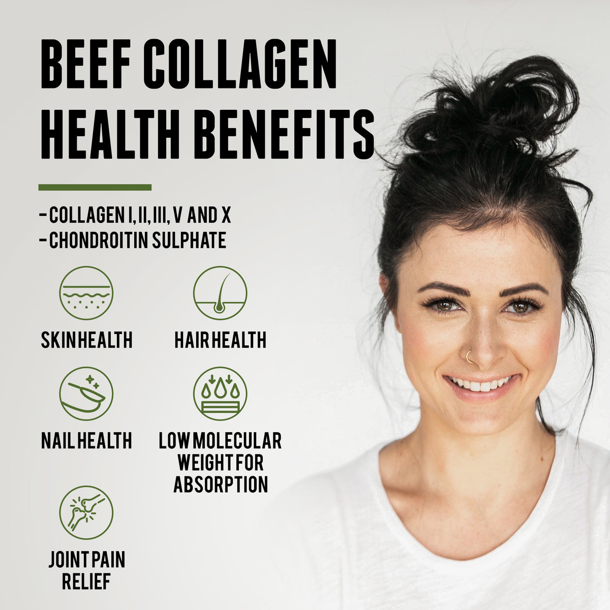 Beef Collagen Supplement—Grass-Fed from New Zealand – OneEarthHealth