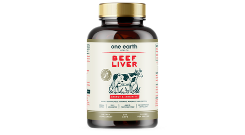 Beef Liver Supplement—Grass-Fed from New Zealand – OneEarthHealth