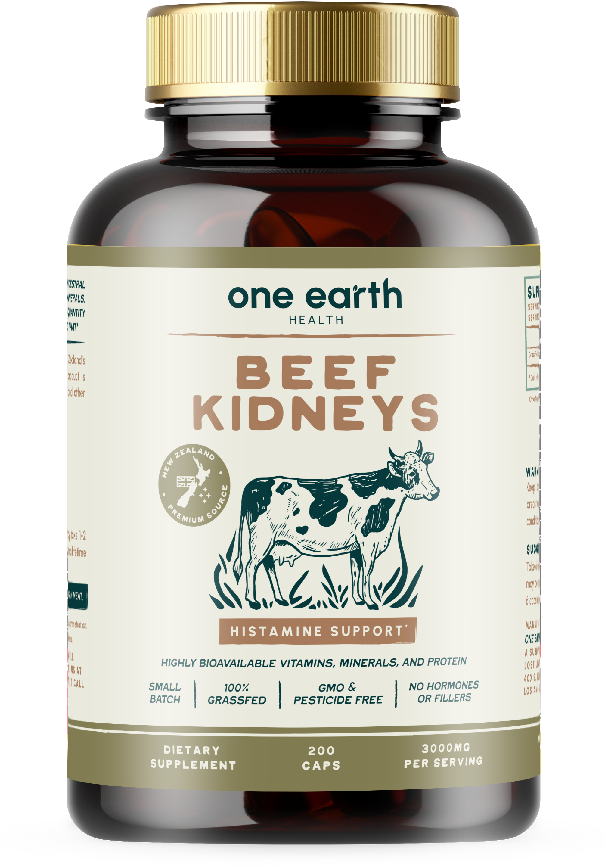 Beef Kidney Supplement—100% Grass-Fed – OneEarthHealth