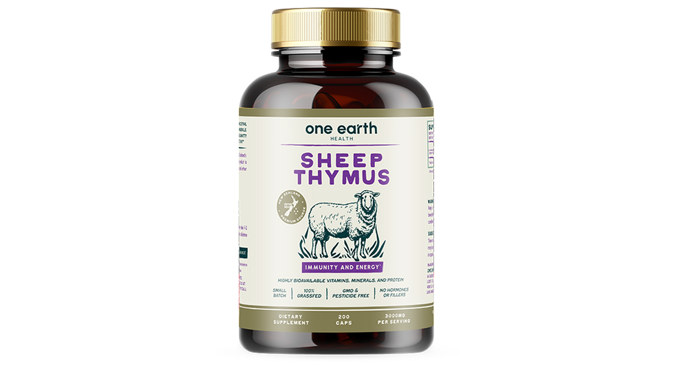 New Zealand 100% Grass Fed Sheep Thymus – OneEarthHealth