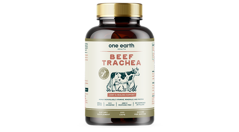 Beef Trachea Supplement—Grass-Fed from New Zealand – OneEarthHealth