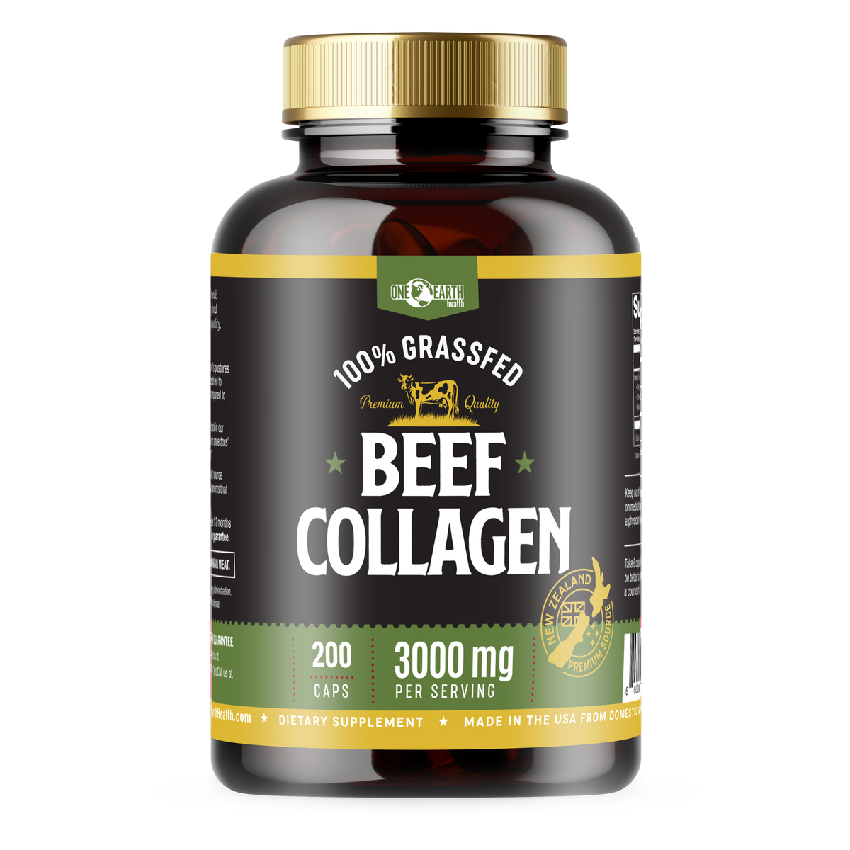 Beef Collagen Supplement—Grass-Fed from New Zealand – OneEarthHealth