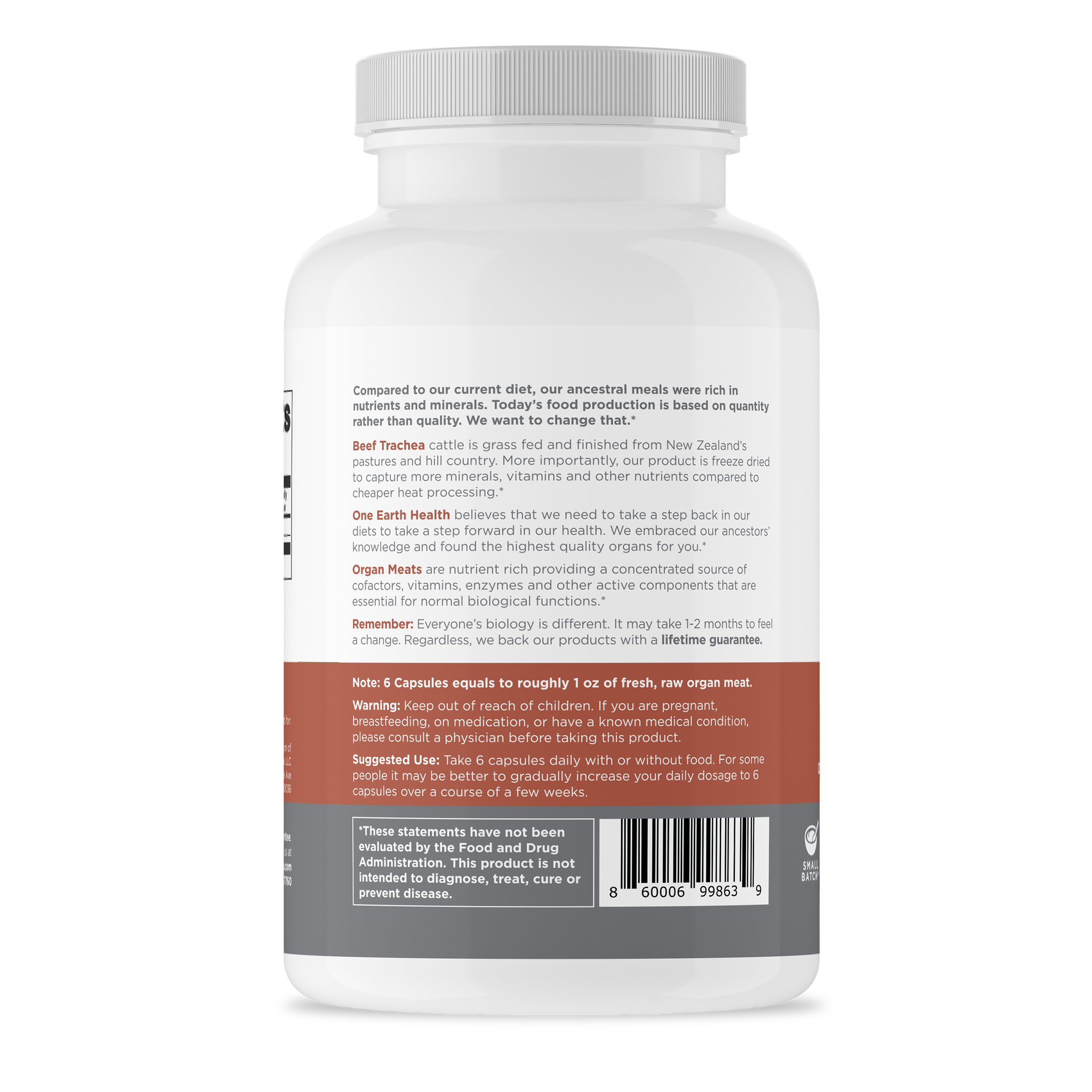 New Zealand 100% Grass Fed Beef Trachea – OneEarthHealth